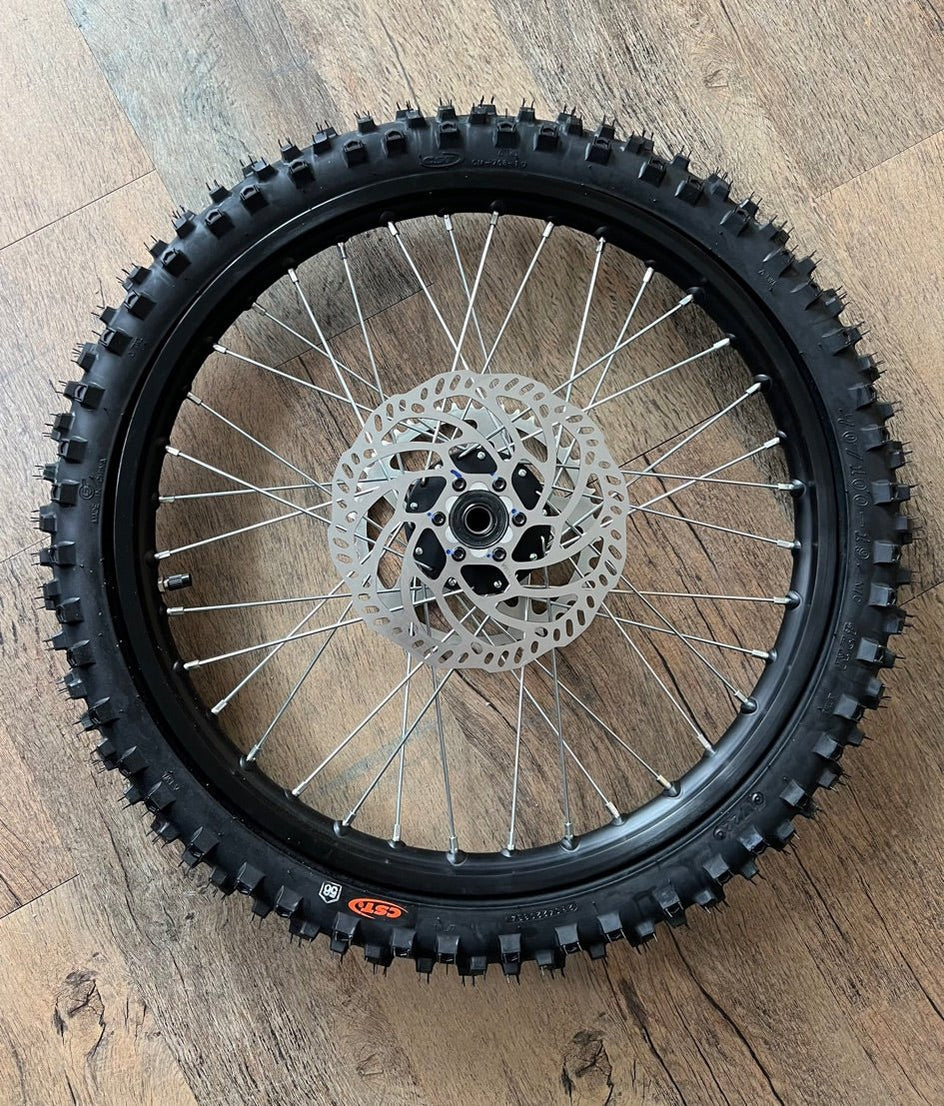 Light Bee 19″ Rear Wheel Assembly with Brake Disc, Sprocket, & Tire ...